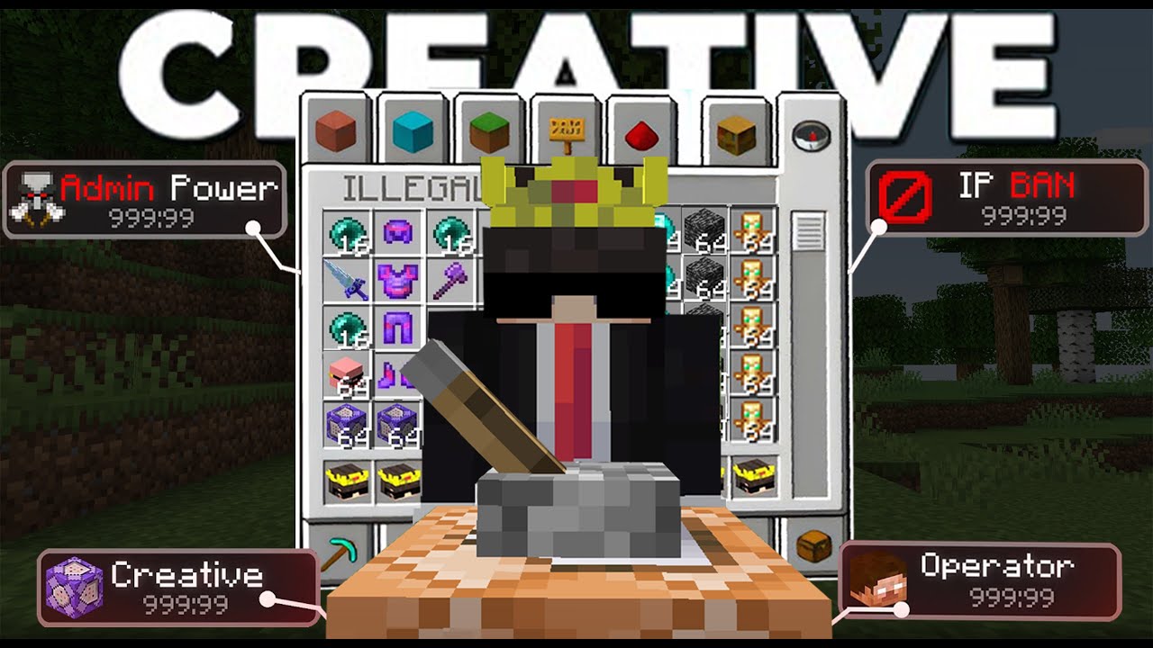 How I Secretly Used CREATIVE Mode in this Minecraft SMP! - YouTube