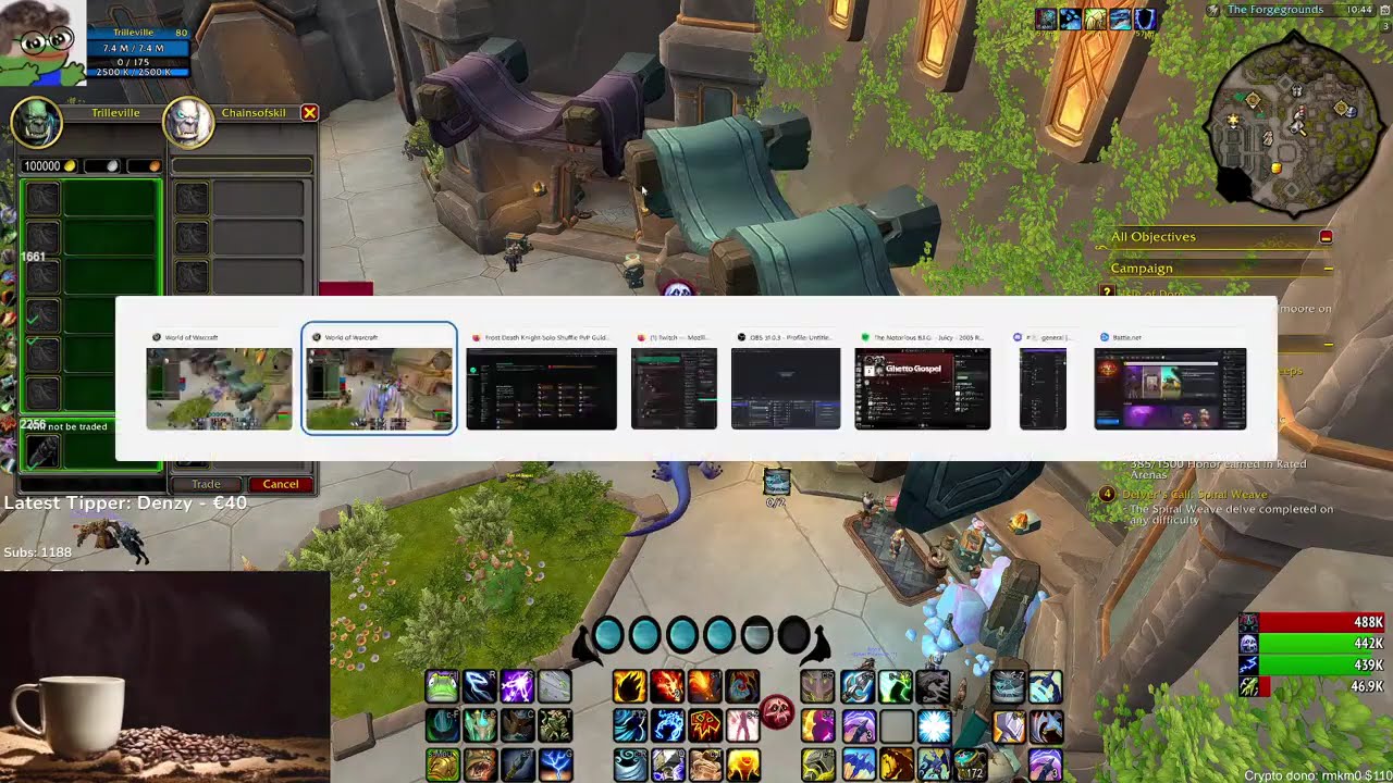 2400 challenge (every class) !challenge (streaming on twitch.tv ...