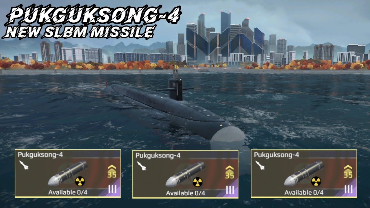 Pukguksong-4 - New SLBM Missiles in Modern Warships !! - YouTube