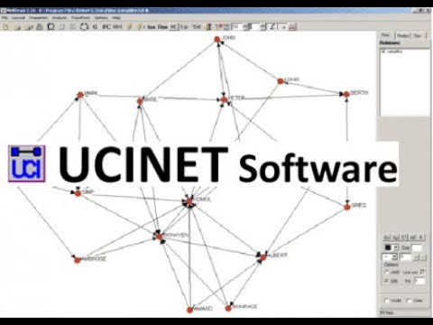 UCINET Video Tutorial # 1 - Defining input and output folders - YouTube