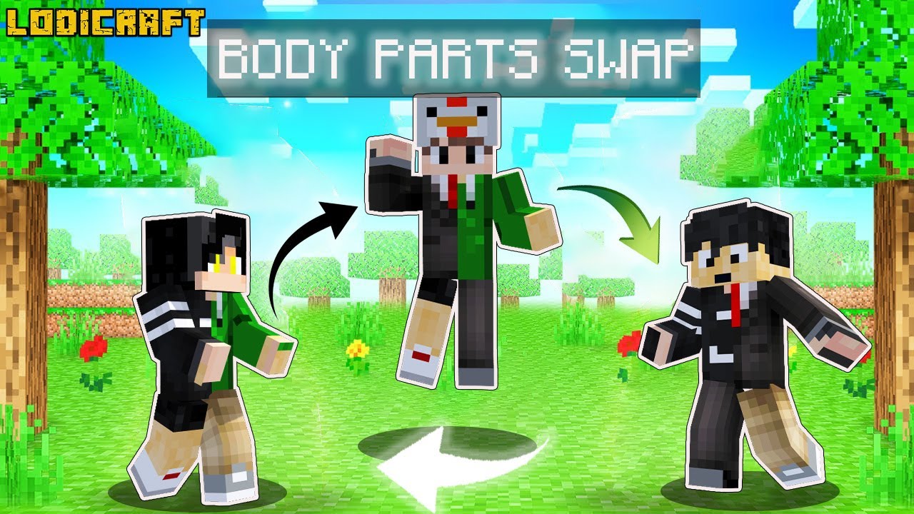 We SWAPPED BODY PARTS in Minecraft! (Tagalog) - YouTube