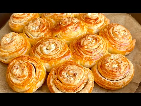 Kat Kat Yapımı Kolay Lezzeti Olay 😍 Bu Tarifi Denememek için Vakit Kaybetmeyin💯 | Rulo Poğaça