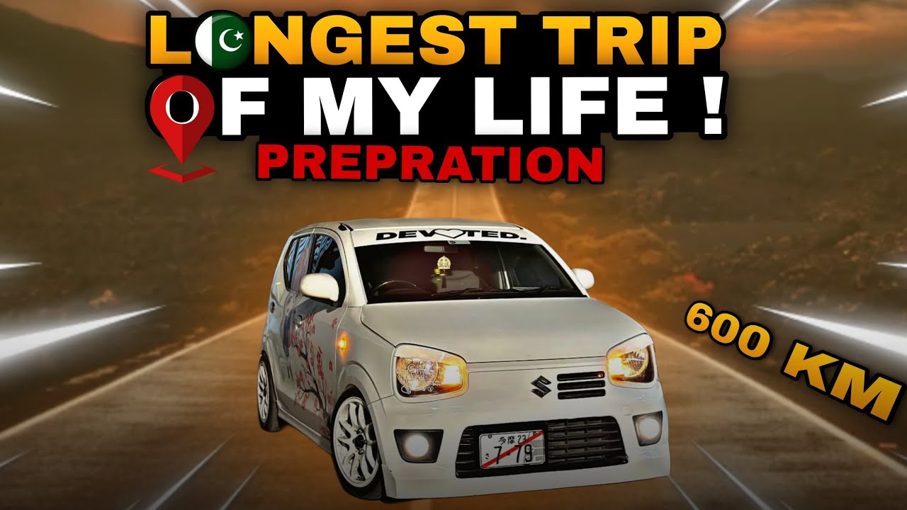 Preps For The Longest Trip Of My Life😉 | 600km - YouTube