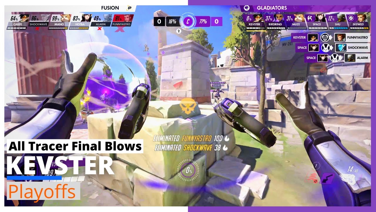 Every Tracer Final Blow of Kevster in the Season 2021 Playoffs ...