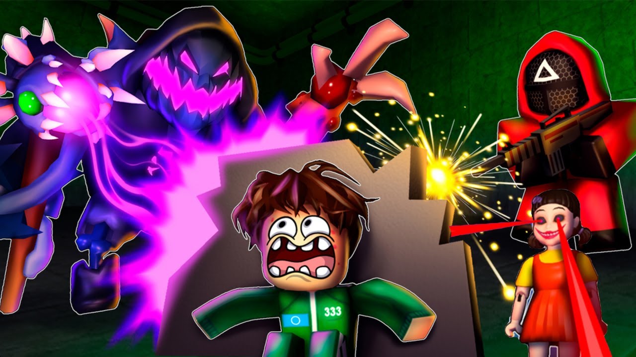 Mega Escape: Squid Game FULL - ROBLOX - YouTube