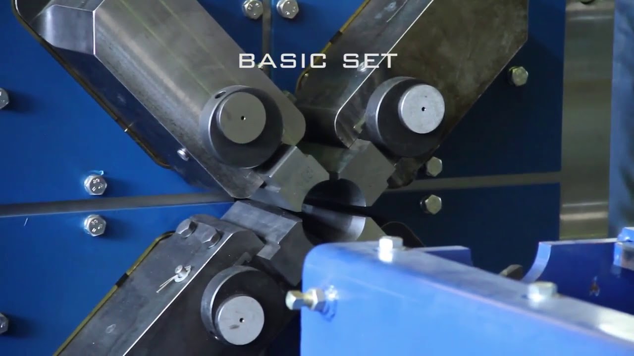 Radial Forging Machine RKM 45 - YouTube