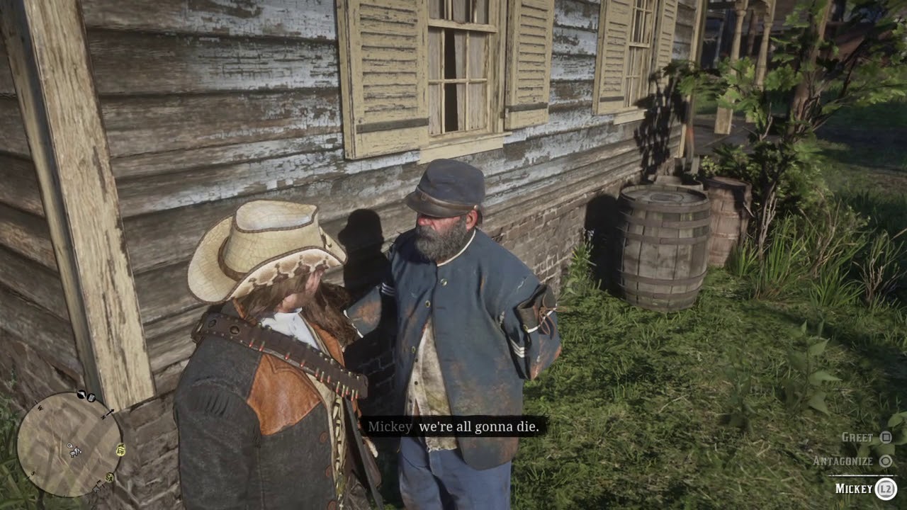 Red Dead Redemption 2 Veteran in Valentine - YouTube