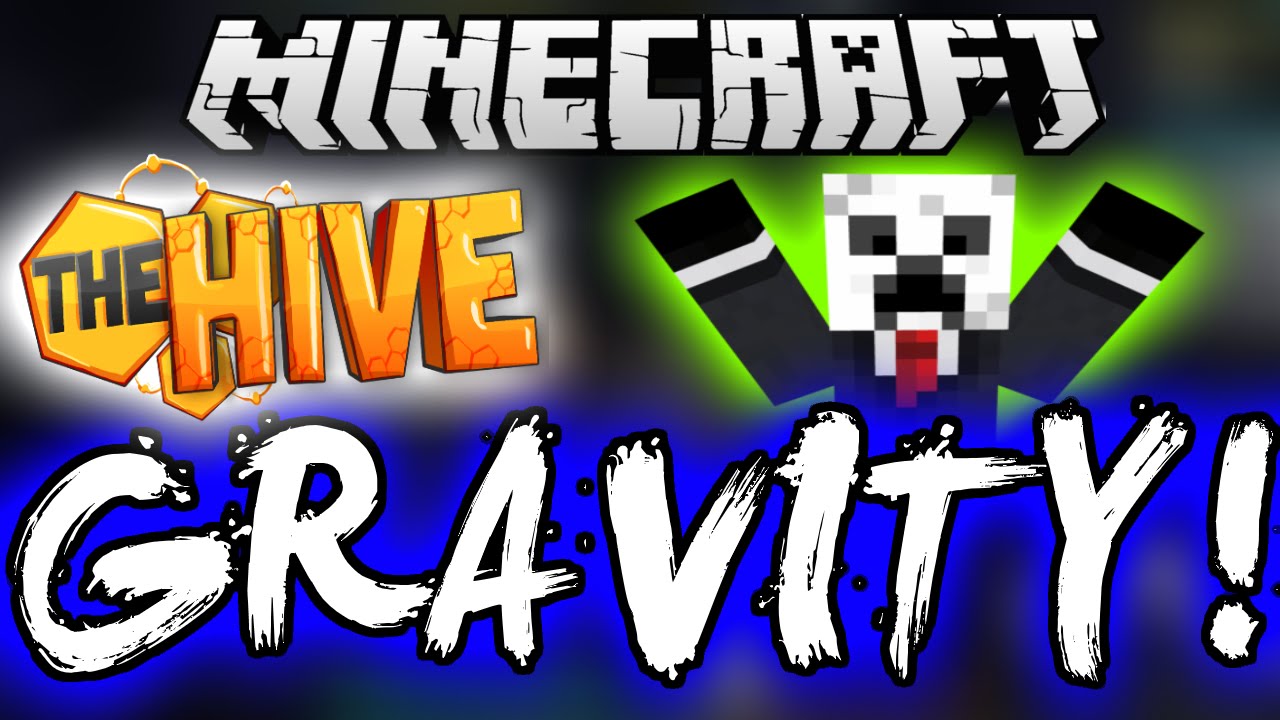 NEW MINECRAFT MINIGAME: GRAVITY! (The Hive) - YouTube