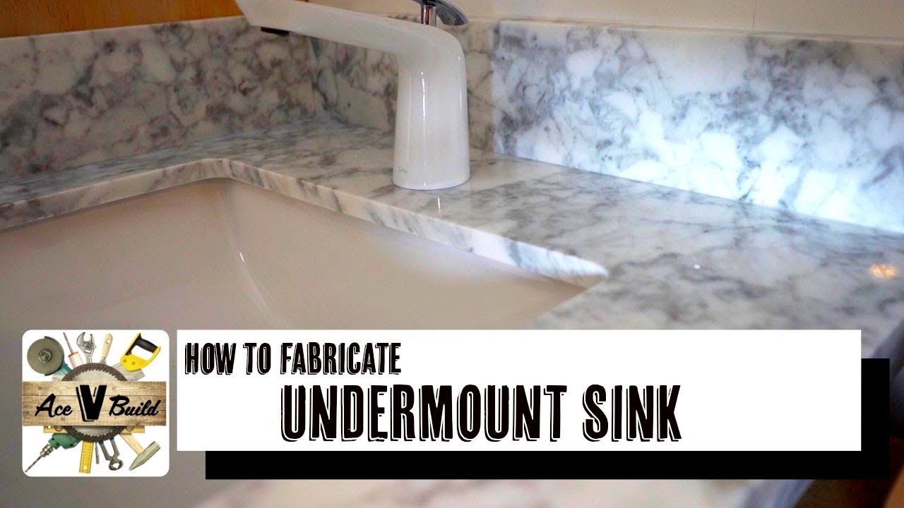 HOW TO CUT OUT UNDERMOUNT SINK || UNDERMOUNT SINK FABRICATION - YouTube