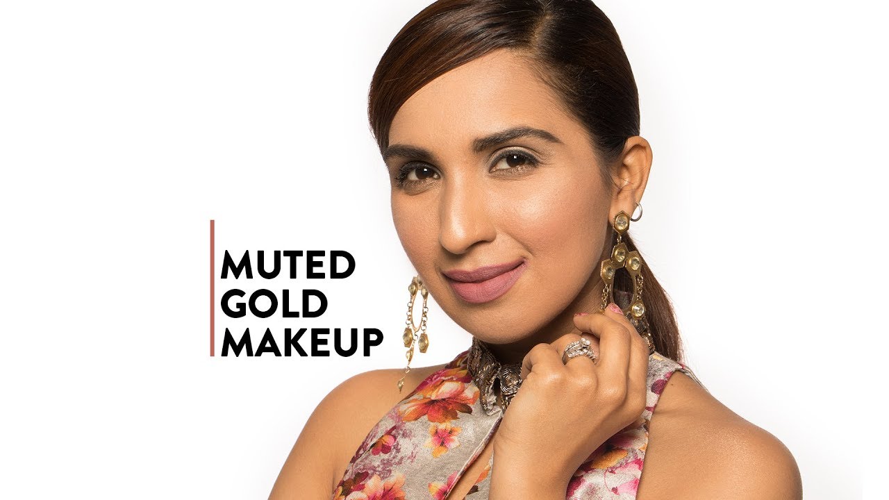 Muted Gold Makeup Tutorial | MyGlamm - YouTube