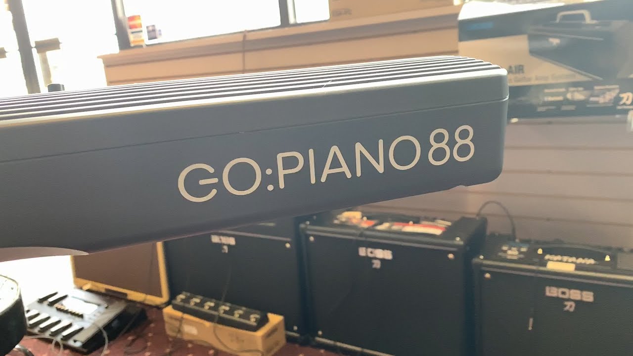 Roland GO:PIANO88 Portable 88 Key Keyboard - YouTube