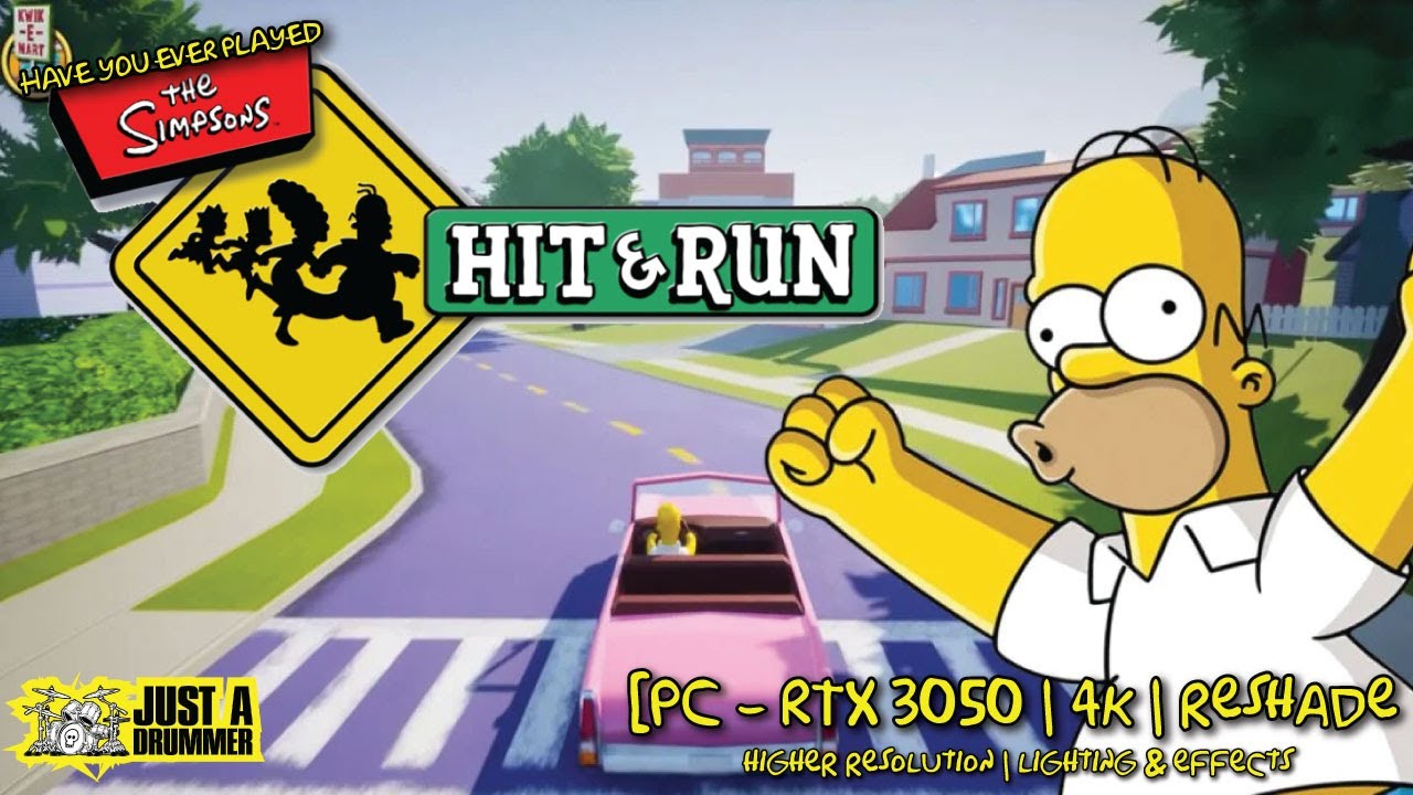 The Simpsons Hit & Run Gameplay - PC RTX 3050 | ReShade | 2560x1440 ...