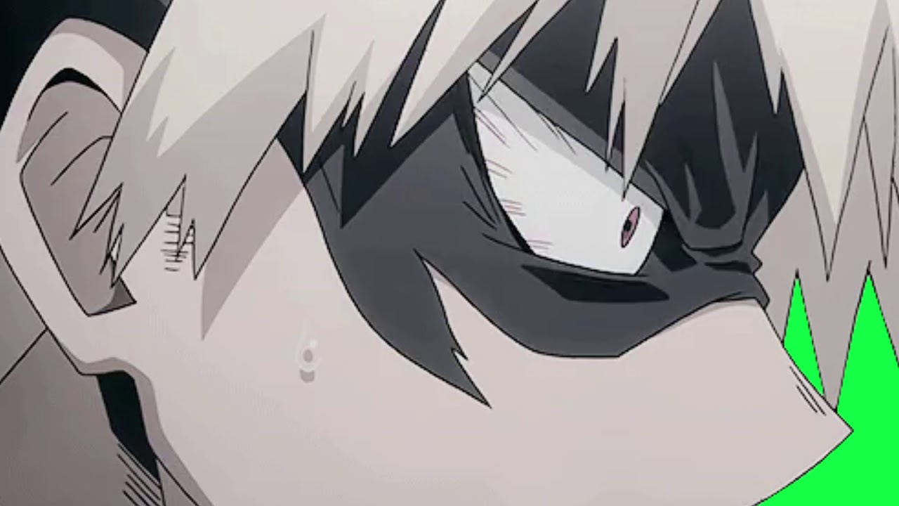 Bakugo MHA Green Screen - YouTube
