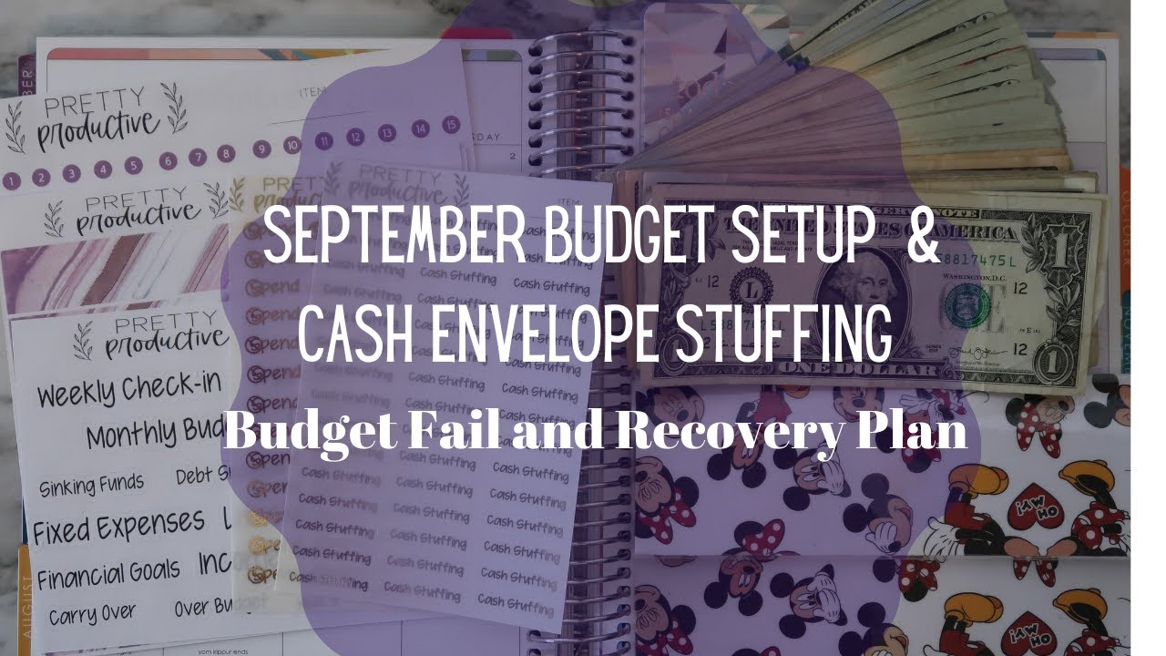 September Budget Setup - YouTube