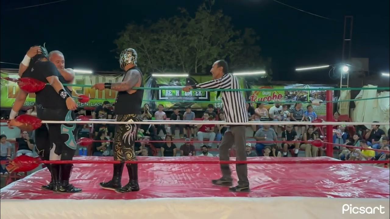 Lucha libre ARENA BOMBERO/ 3er Lucha Relevos Increíbles - YouTube