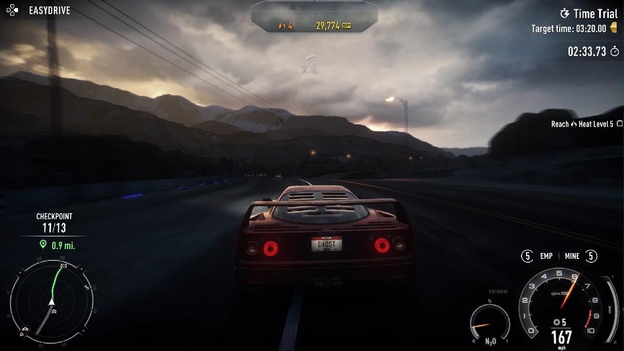 Escaping Heat 10 using No Pursuit Tech Challenge (Ferrari F40 Edition) - YouTube