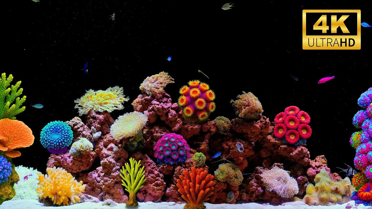🌊 Live Aquarium Cam 4K | Peaceful Fish Tank Ambience with No ...