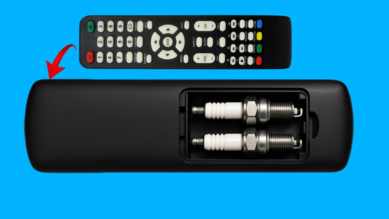 Add a Spark Plug to Your TV Remote and Use It Forever - YouTube