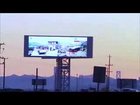 Bay Bridge LED Billboard - YouTube