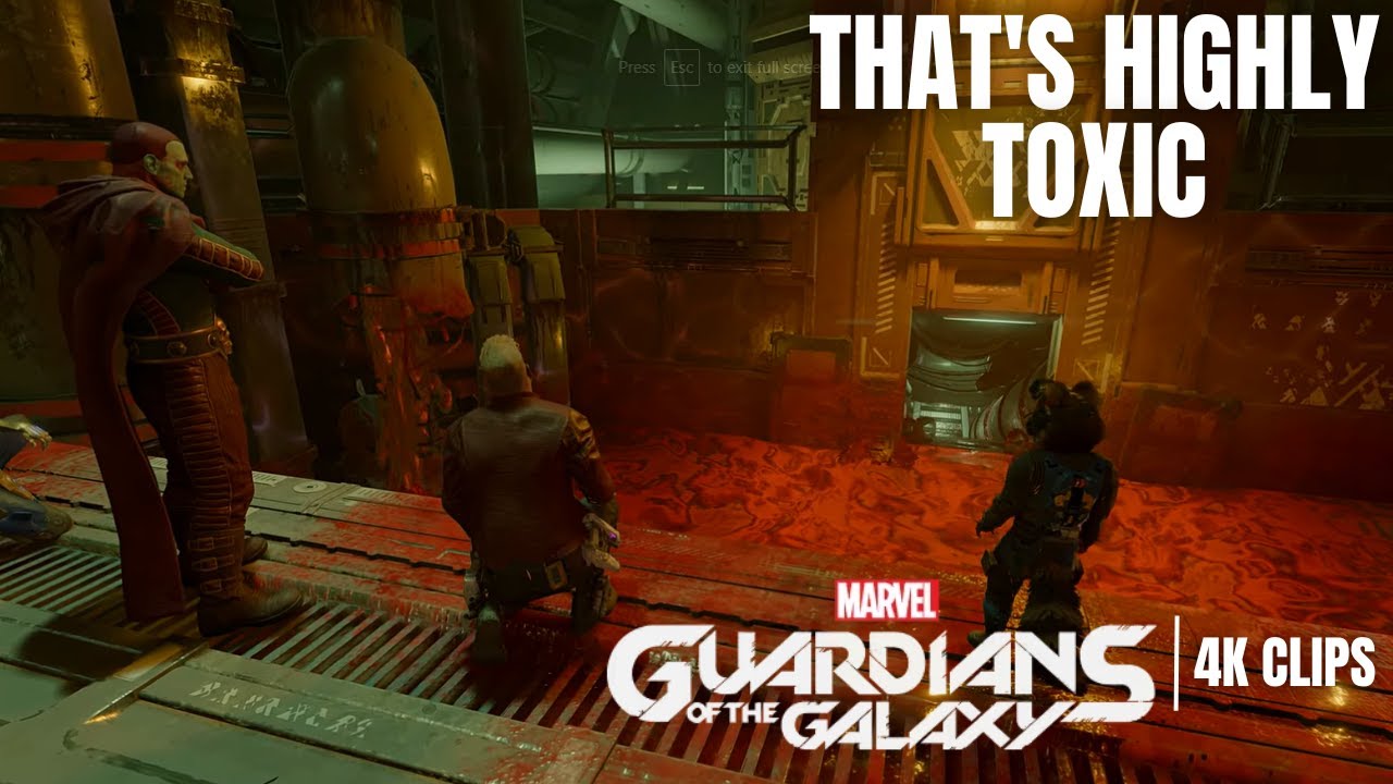 Drax, That's Highly Toxic | Guardians of the Galaxy 4K Clips - YouTube