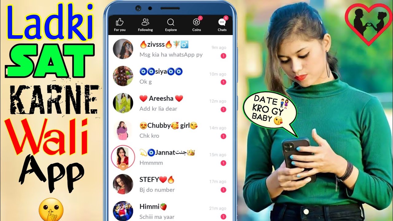 Real Dating App in india || Girlfriend Chatting App without payment ...