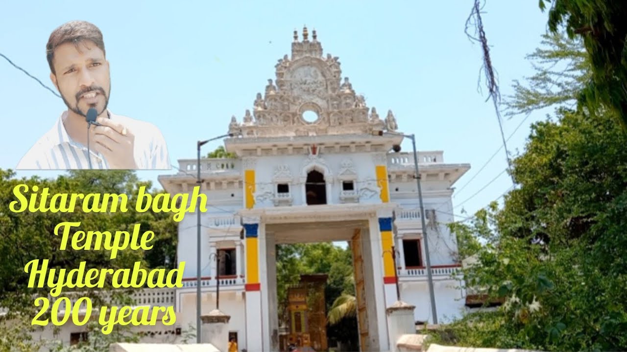 sitaram bagh Temple Hyderabad// 200 years history of this Temple ...