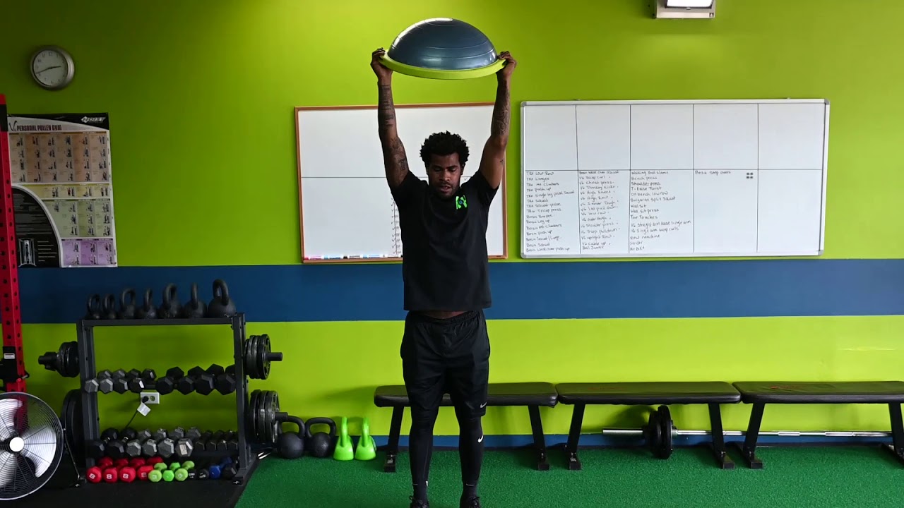 Bosu Ball Burpee - YouTube