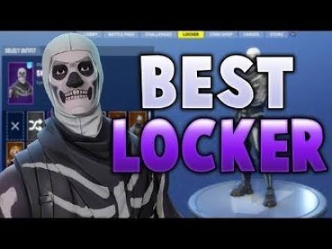 BEST FORTNITE LOCKER *RARE SKINS*, PICKAXES, and GLIDERS (Fortnite ...