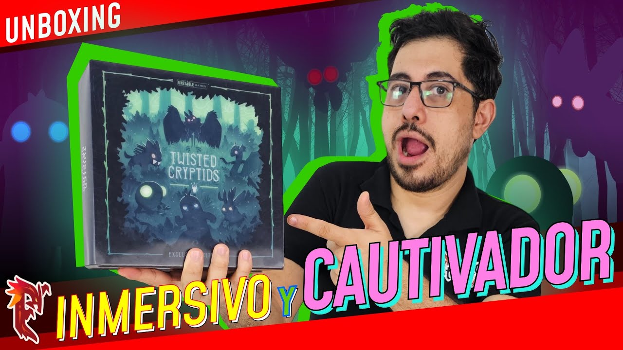 🌑 TWISTED CRYPTIDS 🌳👾 Lo TENEBROSO nunca fue tan HERMOSO | UNBOXING en ...
