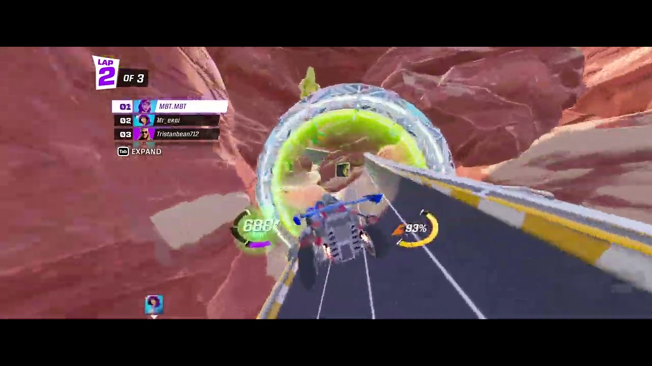 Fortnite Rocket Racing Cliff Runner 2 By Psyonix Ultrawide Gameplay