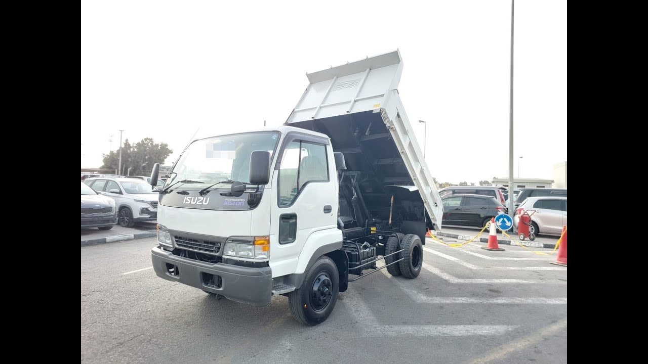 1997 ISUZU FORWARD JUSTON DUMPER RIGHT HAND DRIVE - YouTube