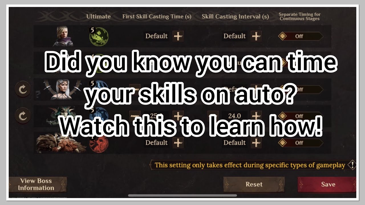 Did you know you can time your skills in auto? | Dragonheir - YouTube