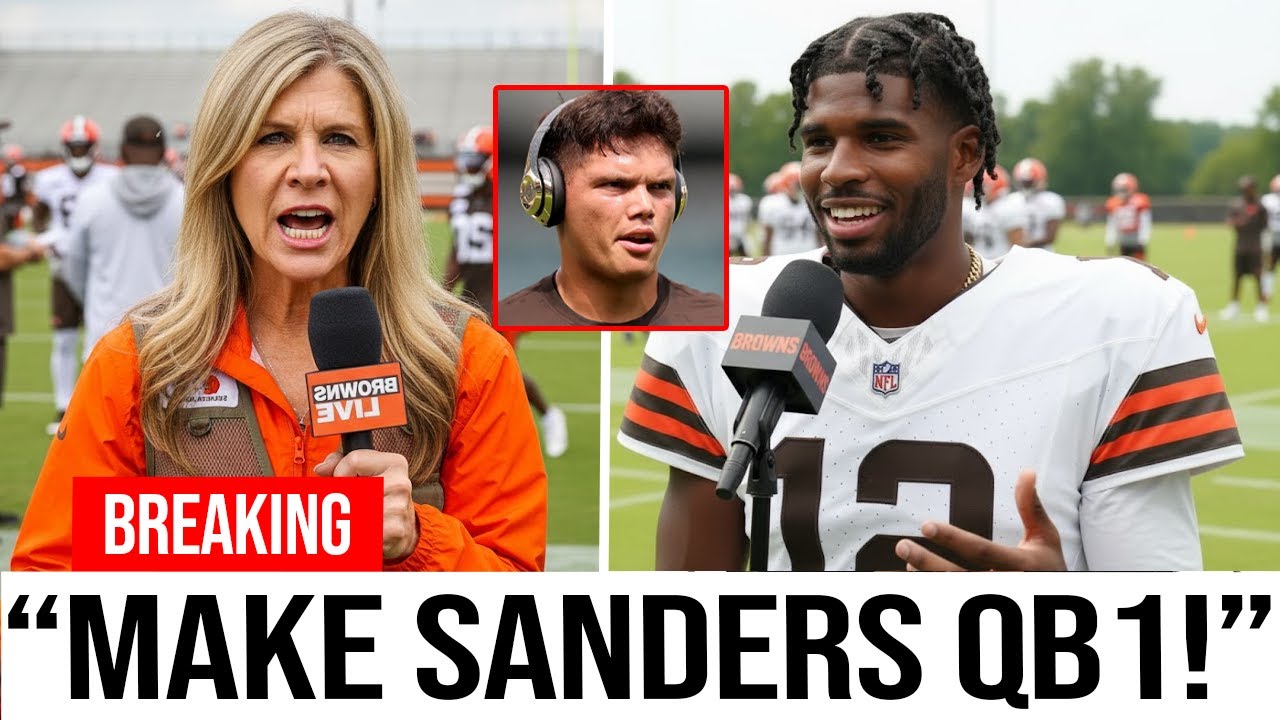 Browns Insider Mary Kay Cabot SIGNALS Shedeur Sanders Move After ...