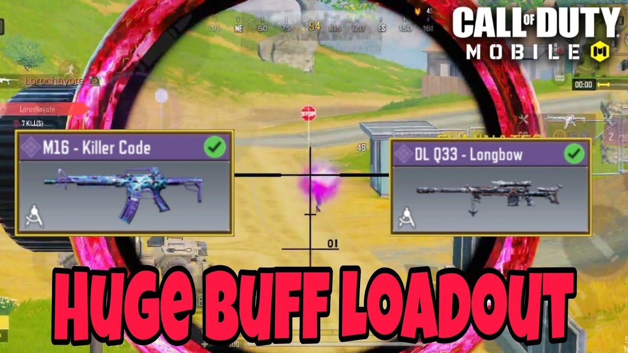 M16 + DLQ33 IS HUGE BUFFED LOADOUT IN CODM | CODM BEST LOADOUT/GUNSMITH ...