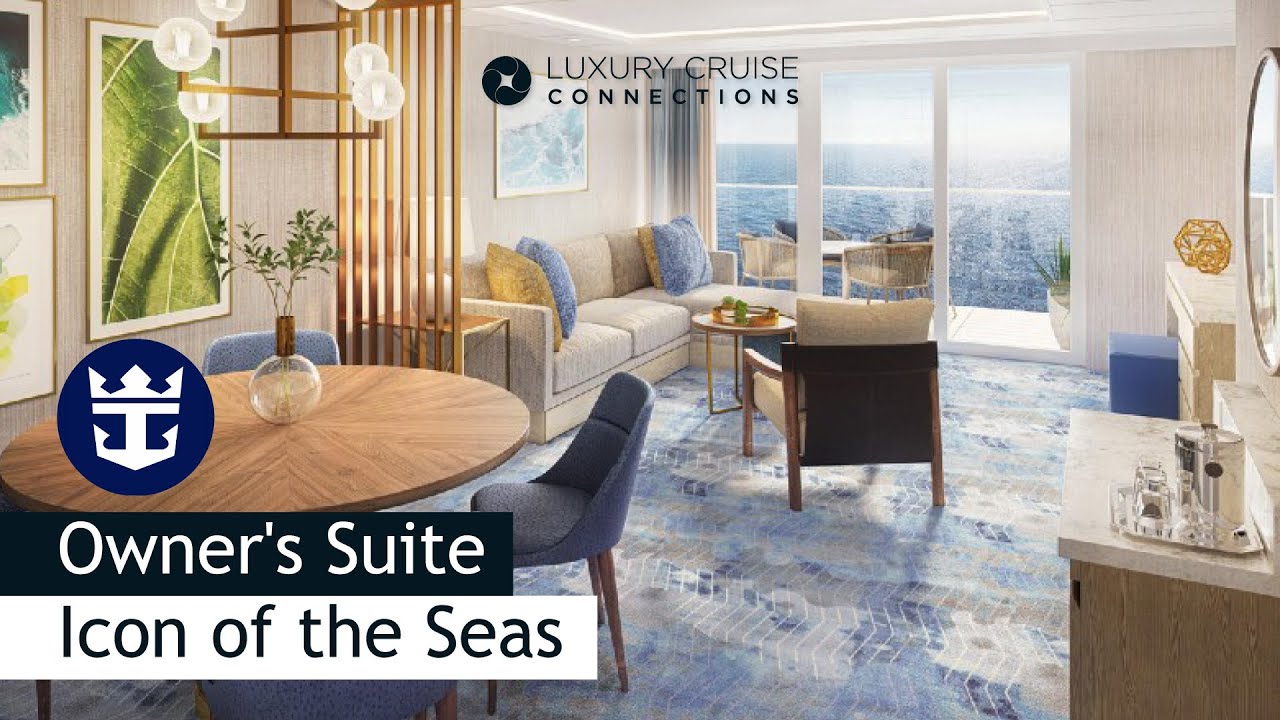 Owner's Suite | Icon of the Seas | Royal Caribbean - YouTube