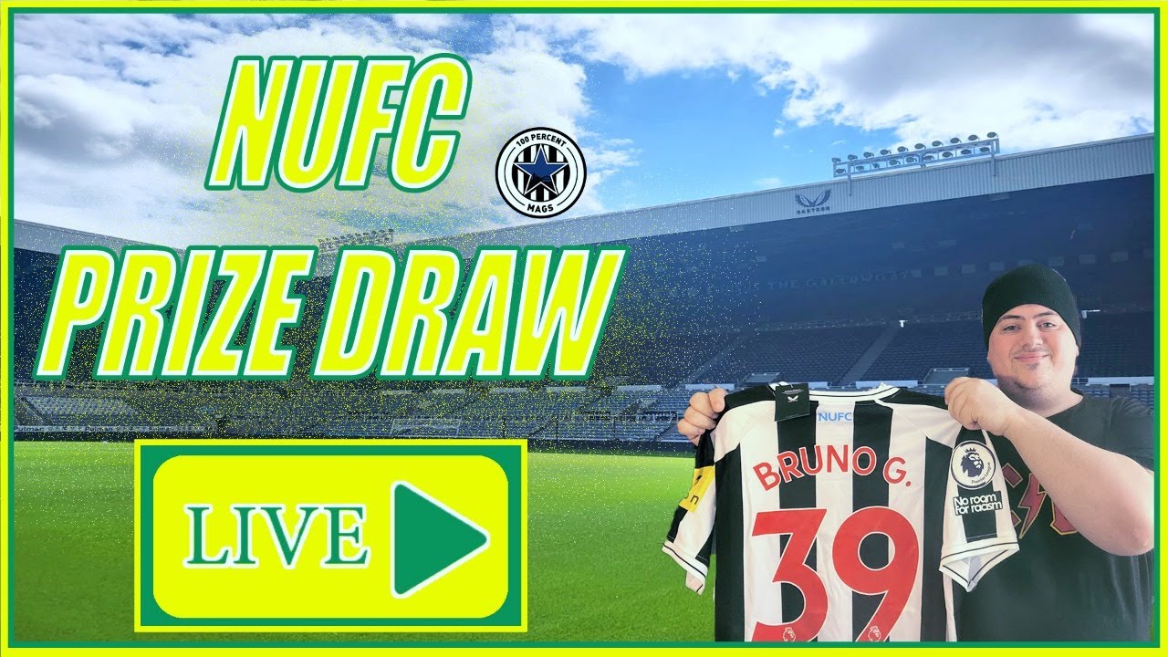 NUFC PRIZE DRAW LIVE - YouTube
