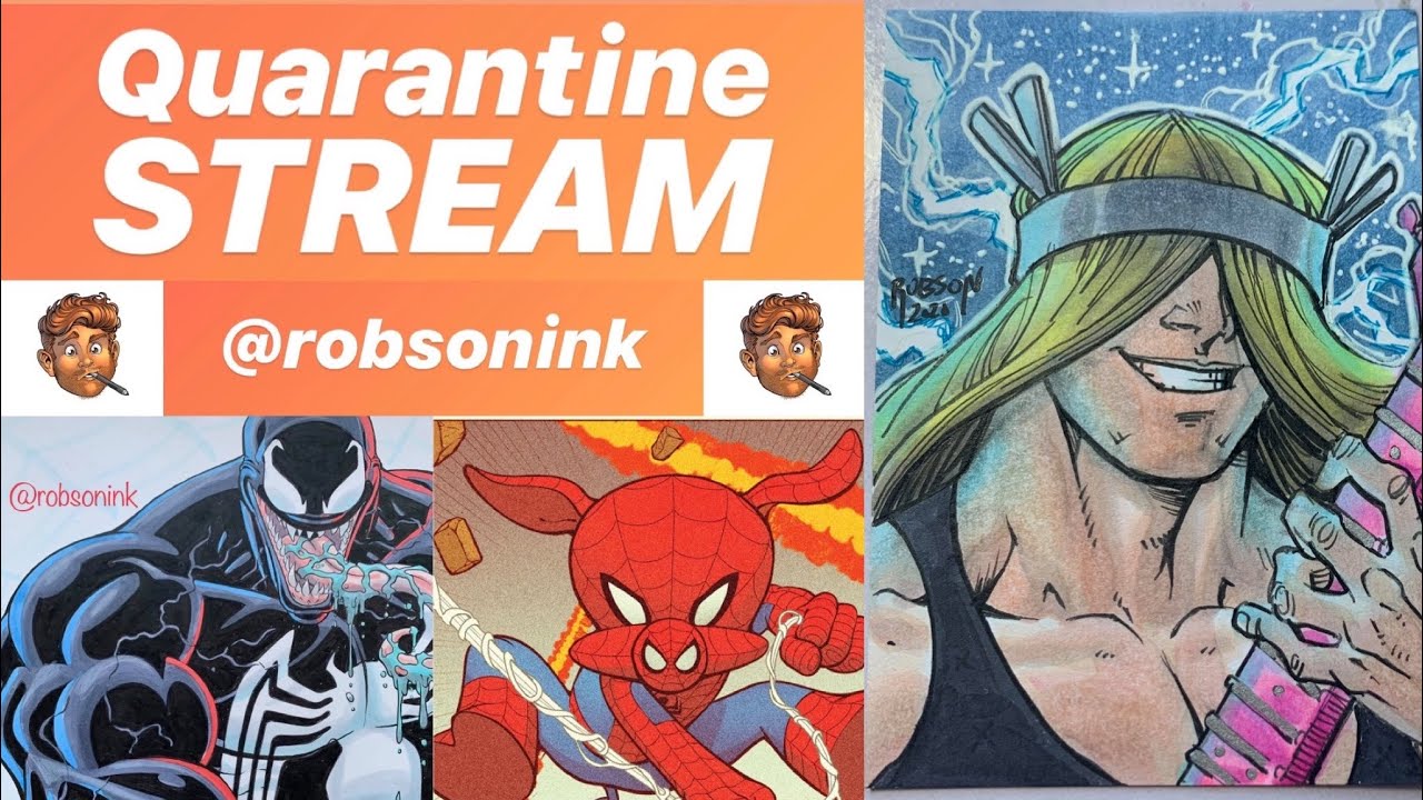 Quarantine Stream - Val Hallen from Dexters Lab Sketchcard - Marvel ...