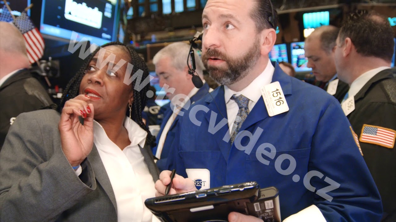 USA - New York - obchod - burza - Wall Street - makléř - burzián - YouTube