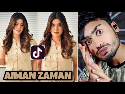 Aiman Zaman Tiktok _ Reaction | Aiman Zaman New Tiktok Videos | Ak Reaction