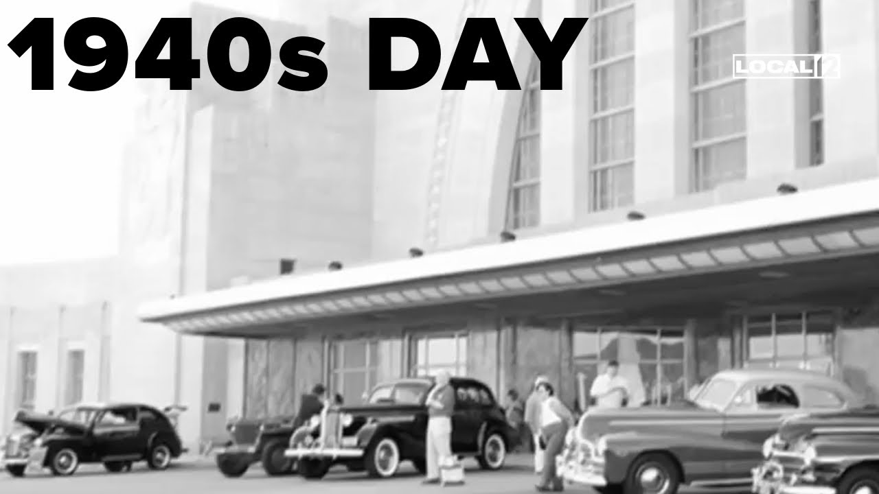 Go back in time during 1940s Day at Cincinnati Museum Center - YouTube