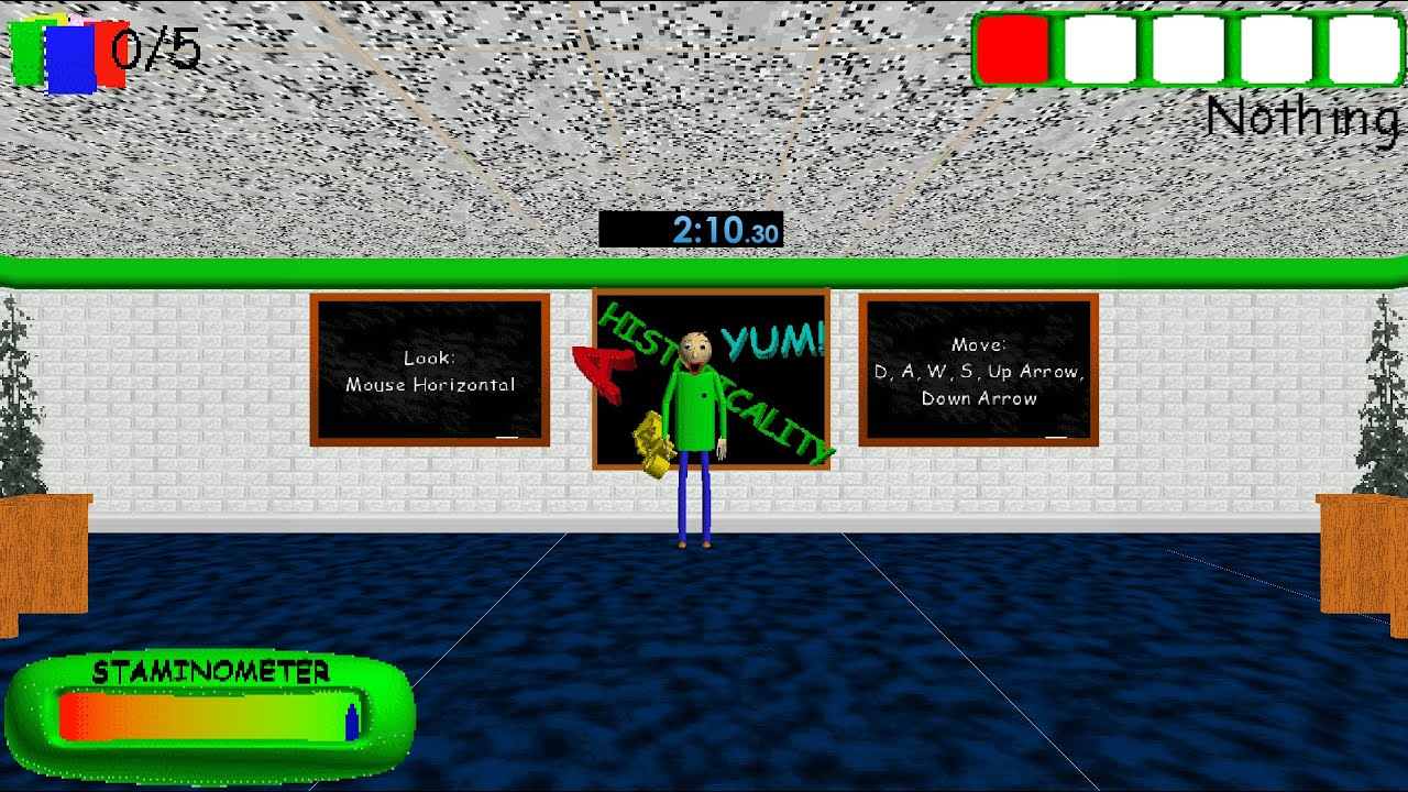 SPEEDRUNING BALDIS BASICS PLUS V0.9 TUTORIAL! 2:10 - YouTube