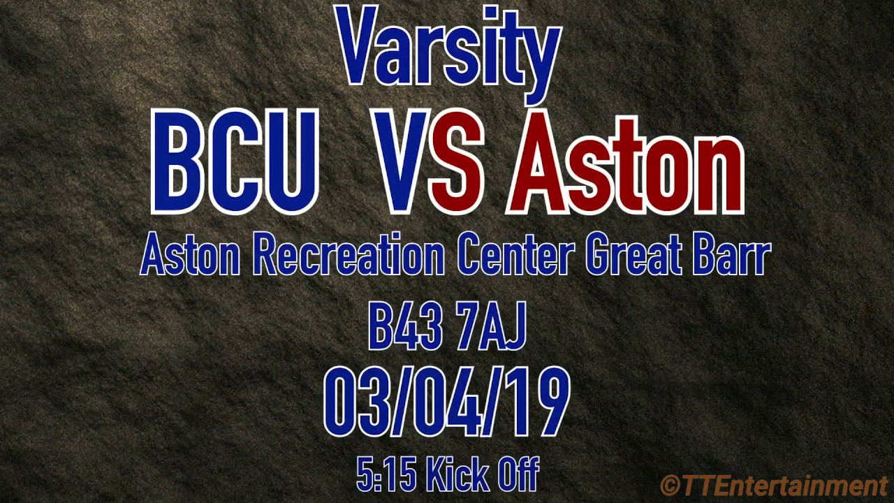 BCU VS Aston Mens Rugby Varsity (2019) - YouTube