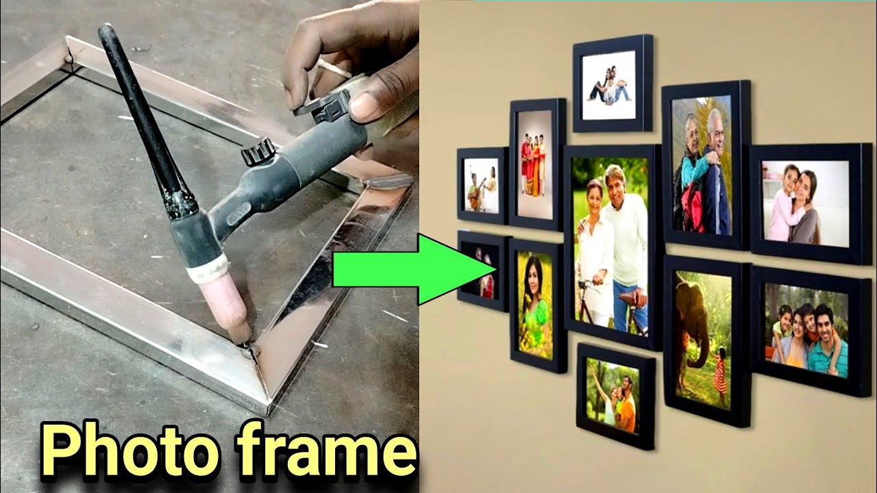 How To Make Ss Photo Frame स्टील की फोटो फ्रेम Stainless Steel - YouTube