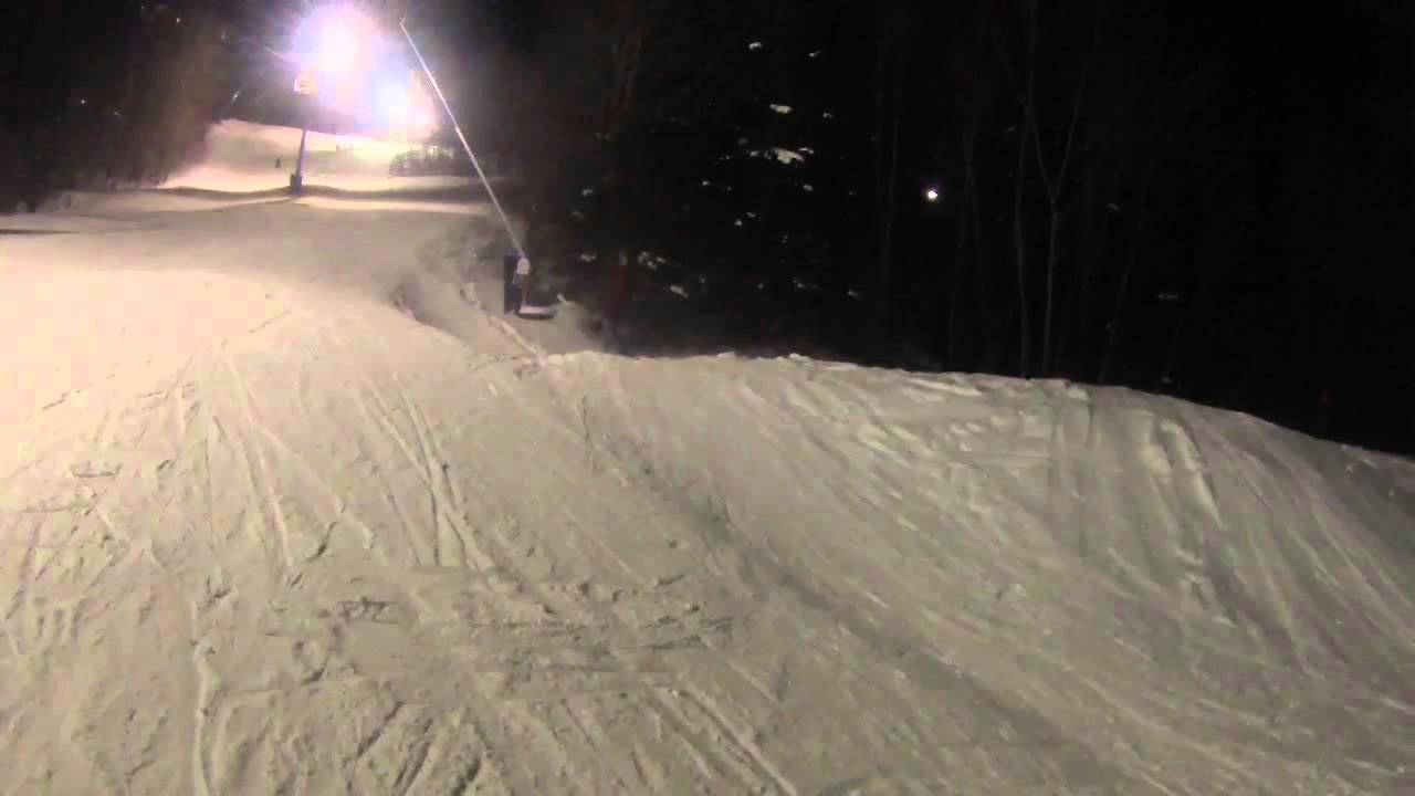 Skiing wipeout! - YouTube