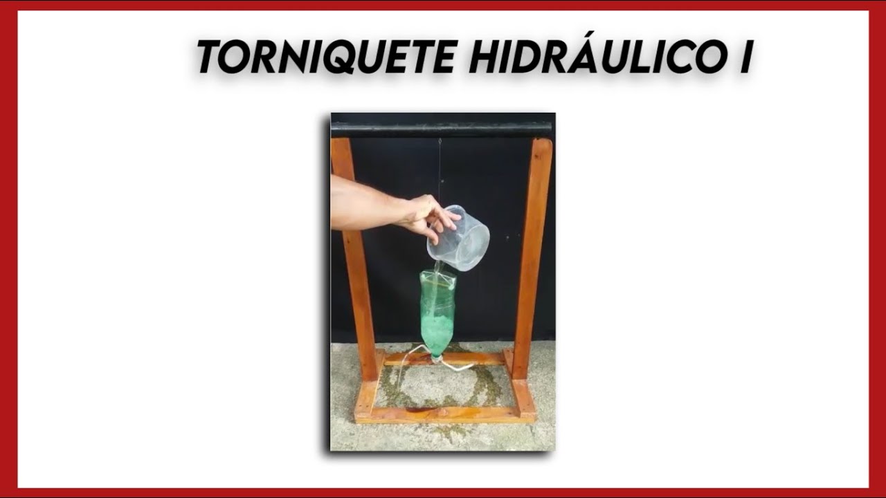 Experimentando: Torniquete hidráulico I / Hydraulic tourniquet I ...