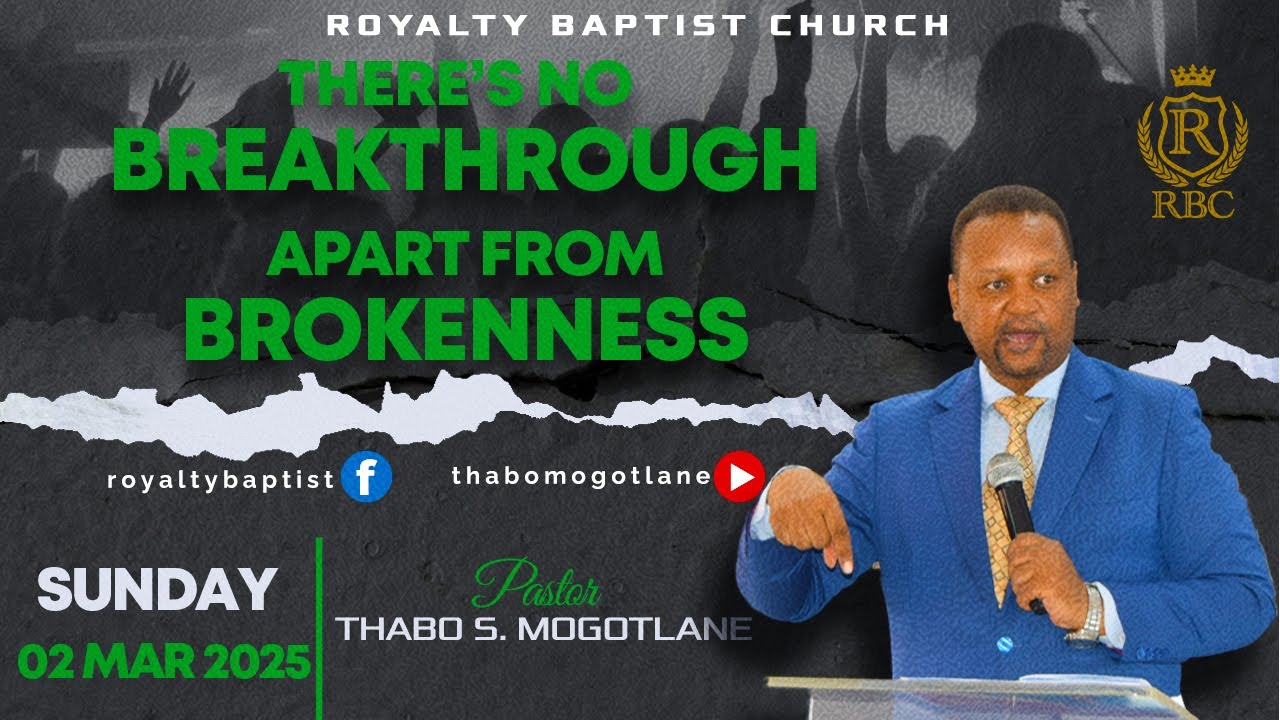 NO BREAKTHROUGH APART FROM BROKENNESS - YouTube