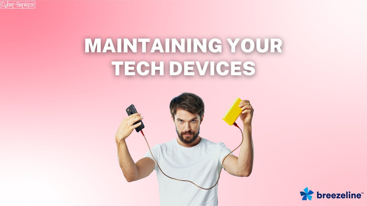 How to Maintain Your Tech Devices - YouTube