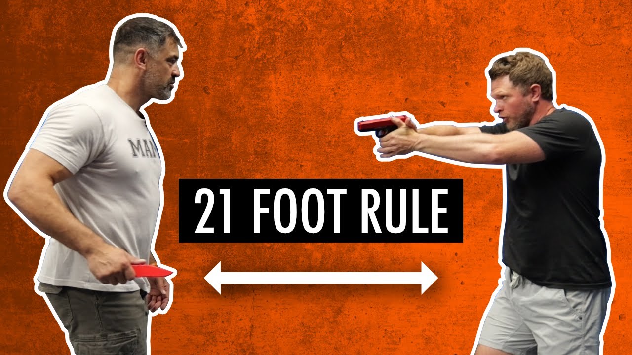 You Can’t Outdraw a Knife at 21 Feet. Here’s Proof. - YouTube