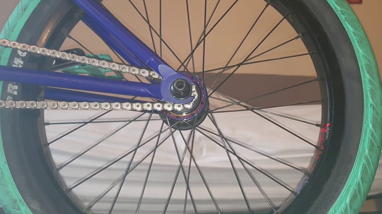 PRIMO BMX REMIX PRO MALE HUB OIL SLICK LHD 8T - YouTube