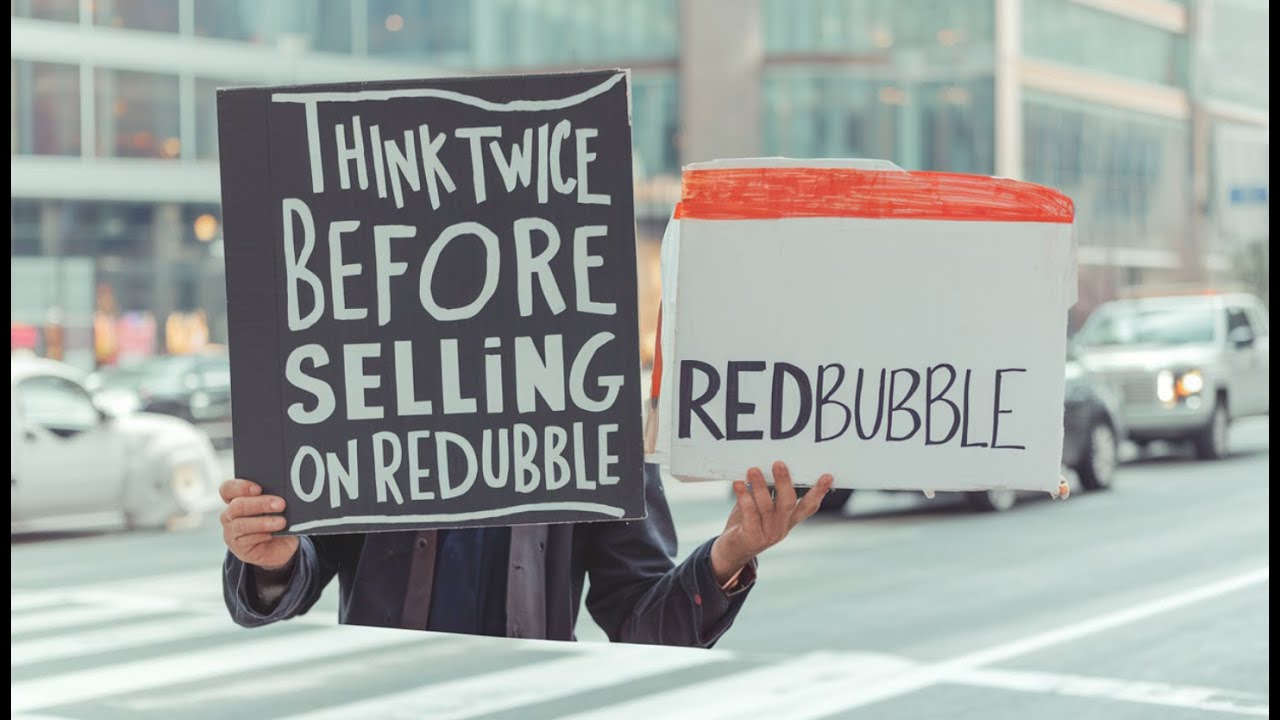 Think Twice Before Selling on Redbubble - YouTube
